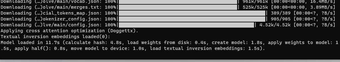 Installation stopped at model selection. No URL given · Issue #732 · CompVis/stable-diffusion ...
