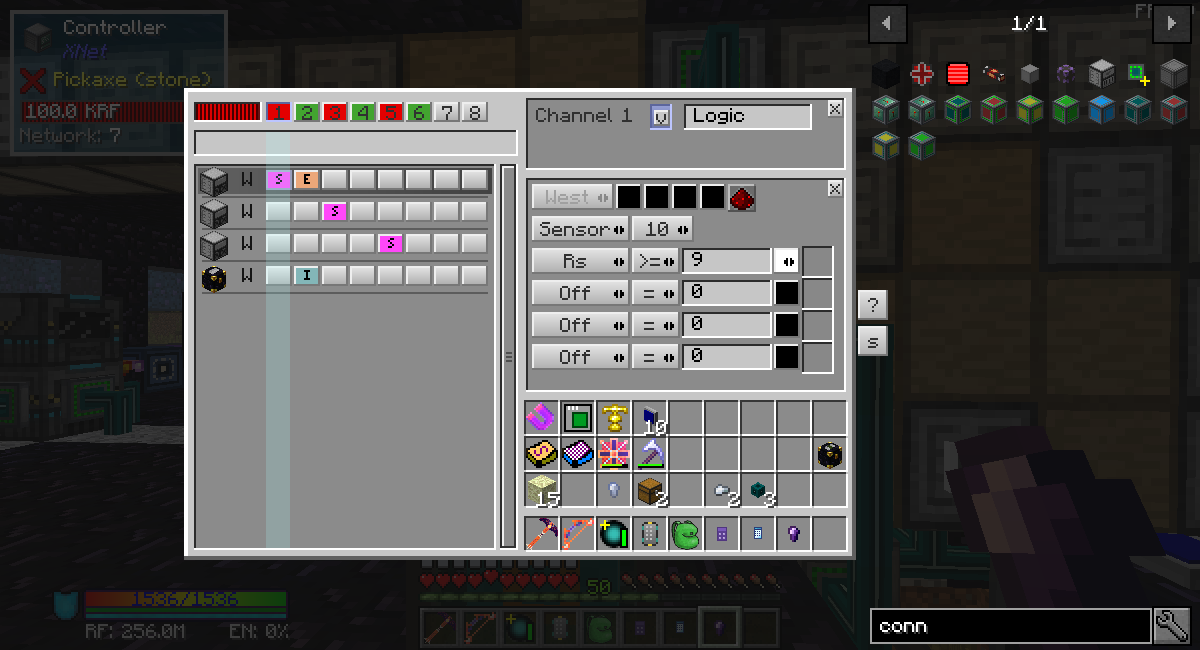 Logical channel behavior (not sure if an issue) · Issue #201 · McJtyMods/XNet · GitHub