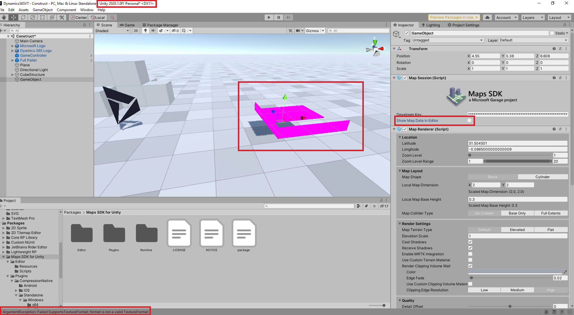 Non-MR Project Potential Issue · Issue #82 · microsoft/MapsSDK-Unity · GitHub