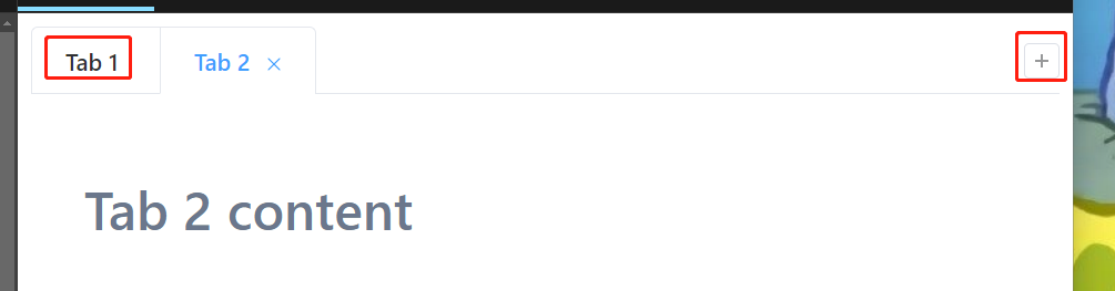 [Style] [tabs] el-tabs的添加标签页操作按钮图标颜色不对 · Issue #12028 · element-plus ...