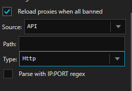 [REQUEST] auto proxy scraping from proxyscrape · Issue #101 · openbullet/openbullet · GitHub