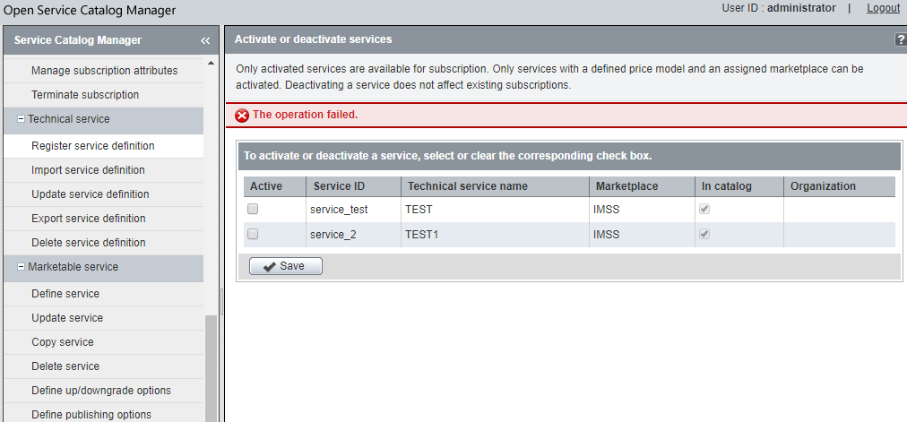 Operations with mail notification have failed · Issue #473 · servicecatalog/oscm · GitHub