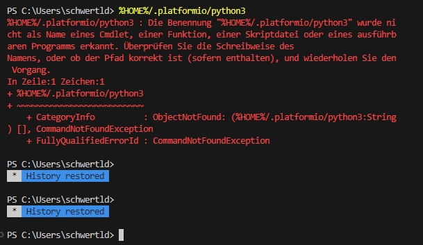 Can Not Find Python Interpreter · Issue 1774 · Platformioplatformio