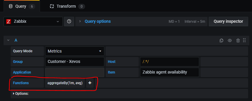 Broken QUERY Functions windows - when I click on + I get an error · Issue #1641 · grafana ...