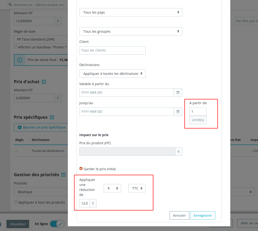 Edit A Specific Price Issues · Issue 10175 · Prestashopprestashop 