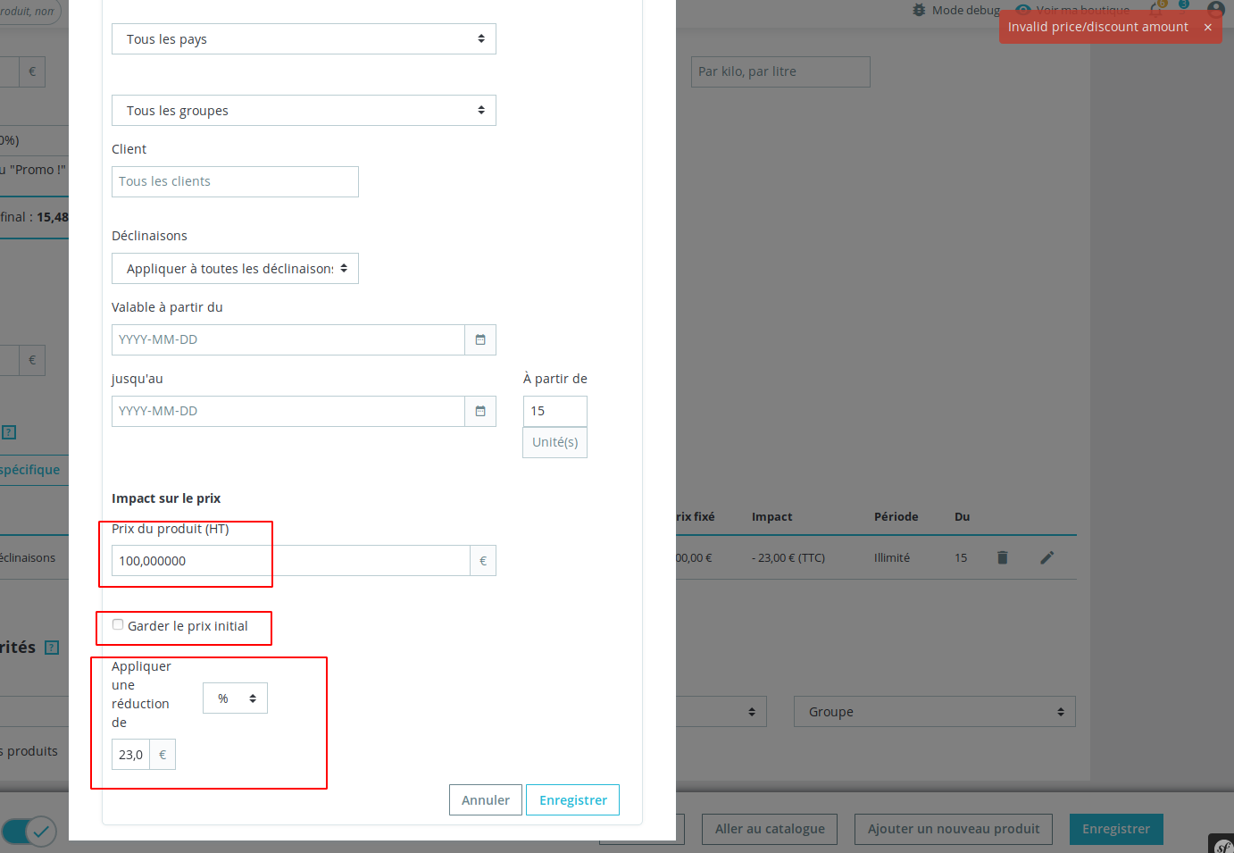 Edit a specific price issues · Issue #10175 · PrestaShop/PrestaShop · GitHub