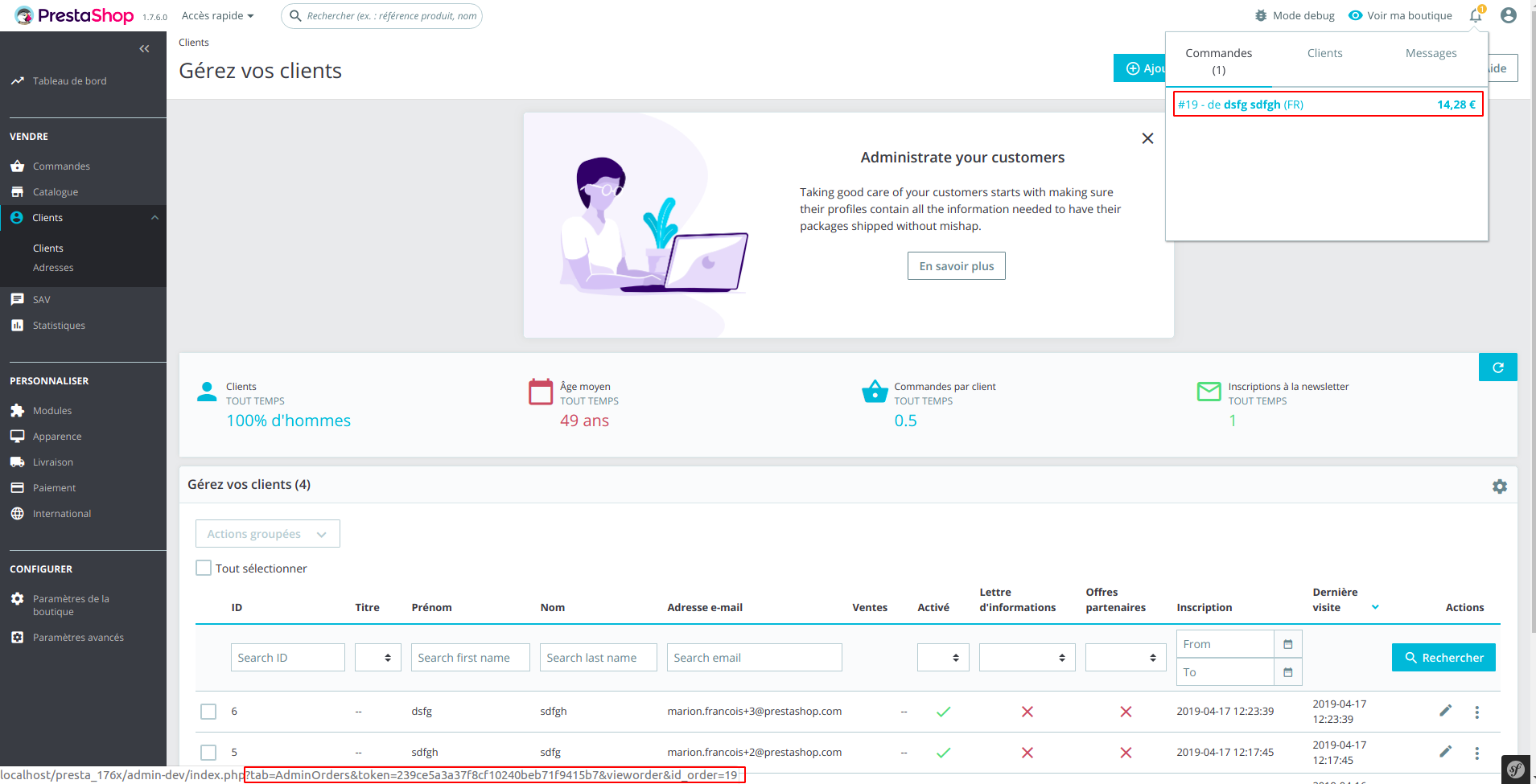 Migrate "Orders > Orders" page · Issue #10582 · PrestaShop/PrestaShop · GitHub