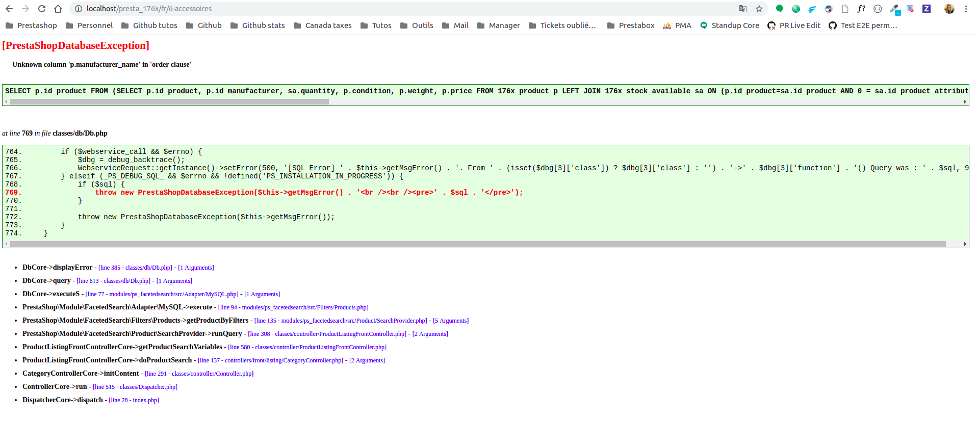 Regression faceted search · Issue #13839 · PrestaShop/PrestaShop · GitHub