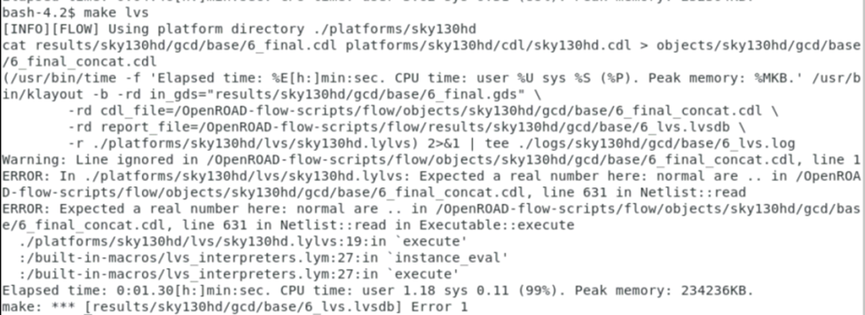 Error in check lvs design sky130hd/gcd · The-OpenROAD-Project OpenROAD · Discussion #3379 · GitHub