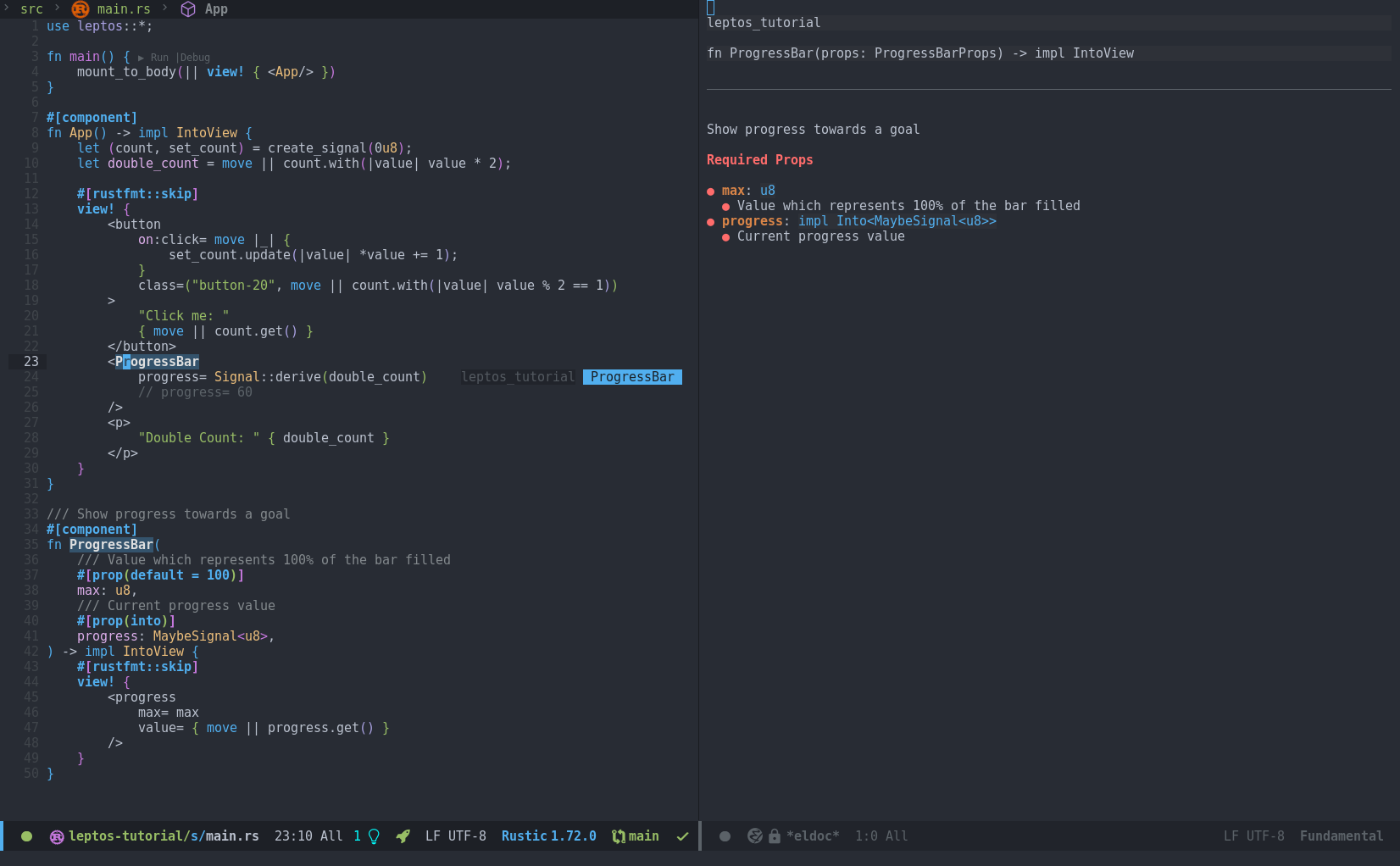 Optional Props With Custom Defaults Get Documented As Required Props · Issue 1710 · Leptos Rs