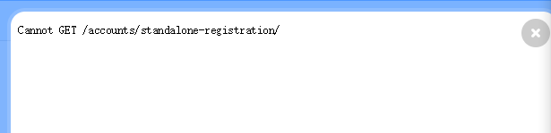 Navigation Bar: Cannot GET /accounts/standalone-registration/ · Issue #2619 · scratchfoundation ...