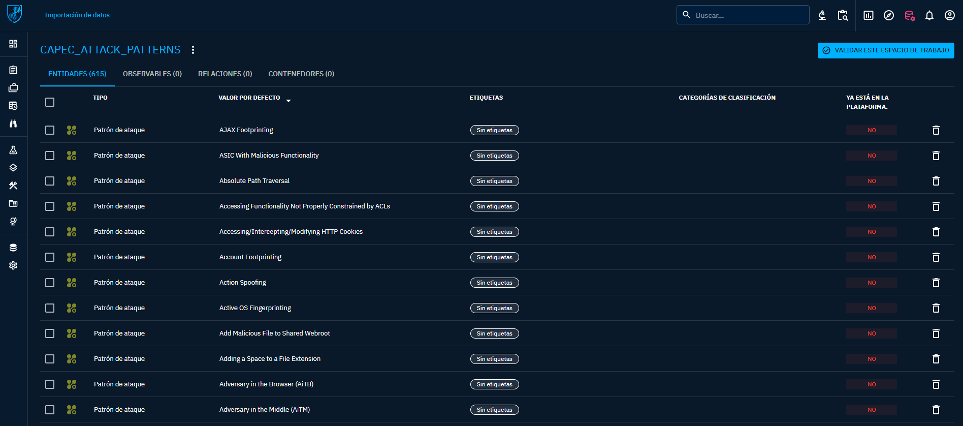 Import problem: MITRE CAPEC source · Issue #3388 · OpenCTI-Platform/opencti · GitHub