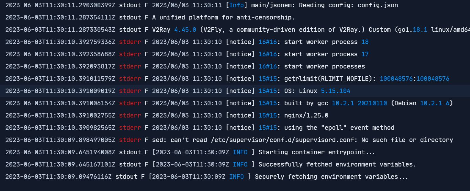 no such file 求助 · Issue #5 · fscarmen2/V2-for-Koyeb · GitHub