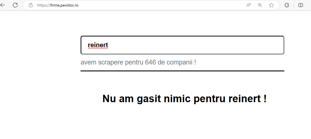 Missing "reinert" company from peviitor.ro site. · Issue #29 · peviitor-ro/JobsScrapers · GitHub