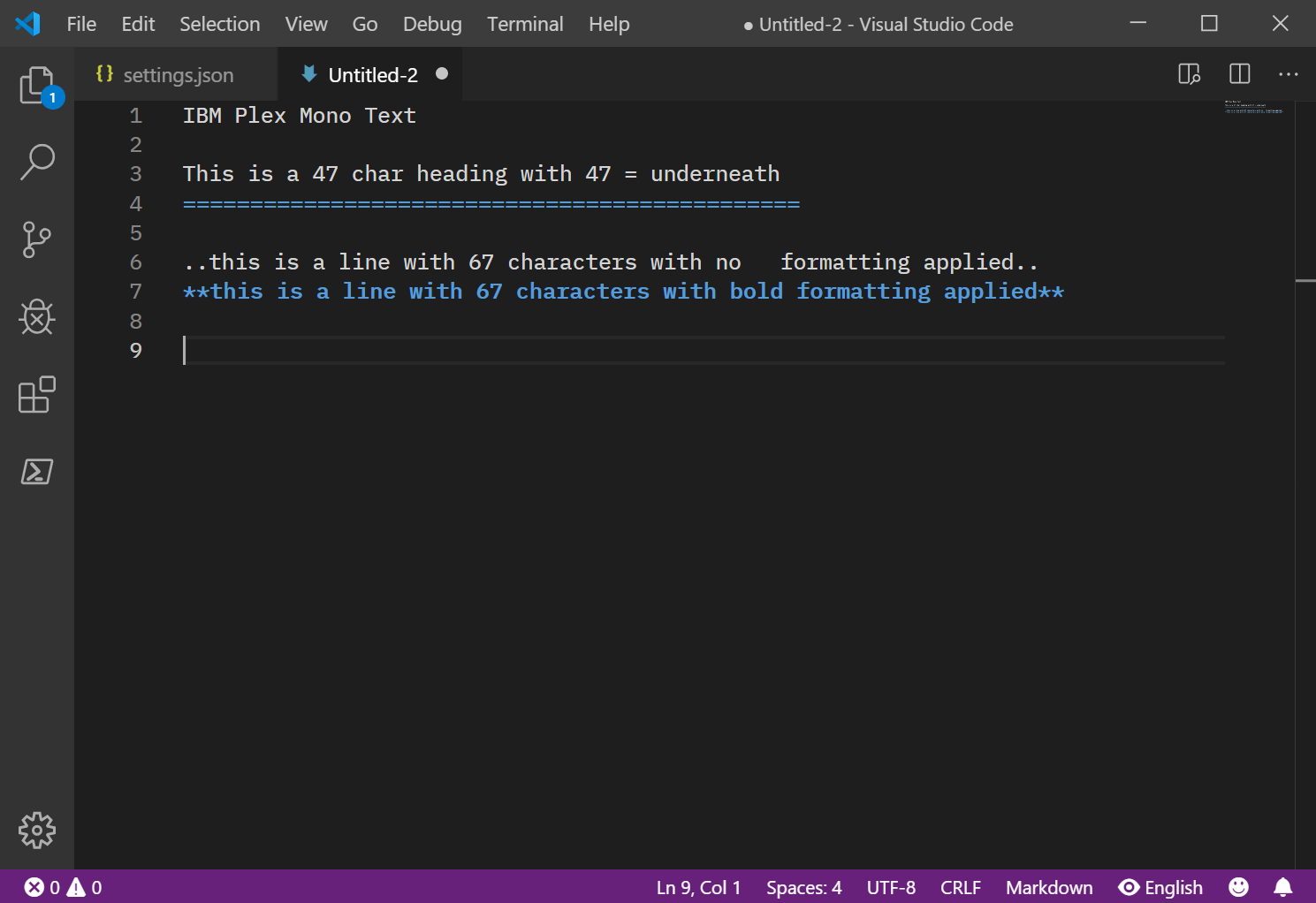 Non-uniform width between Plex Mono Text and Plex Mono Bold · Issue ...