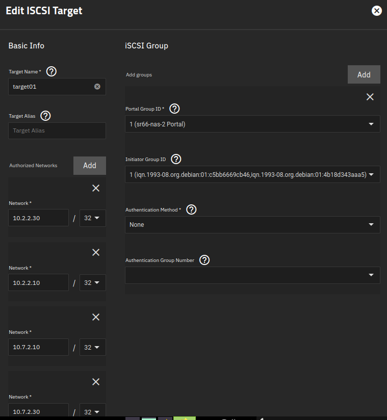 LUNs become inaccessible after migration to TrueNAS over iSCSI · Issue #167 · TheGrandWazoo ...