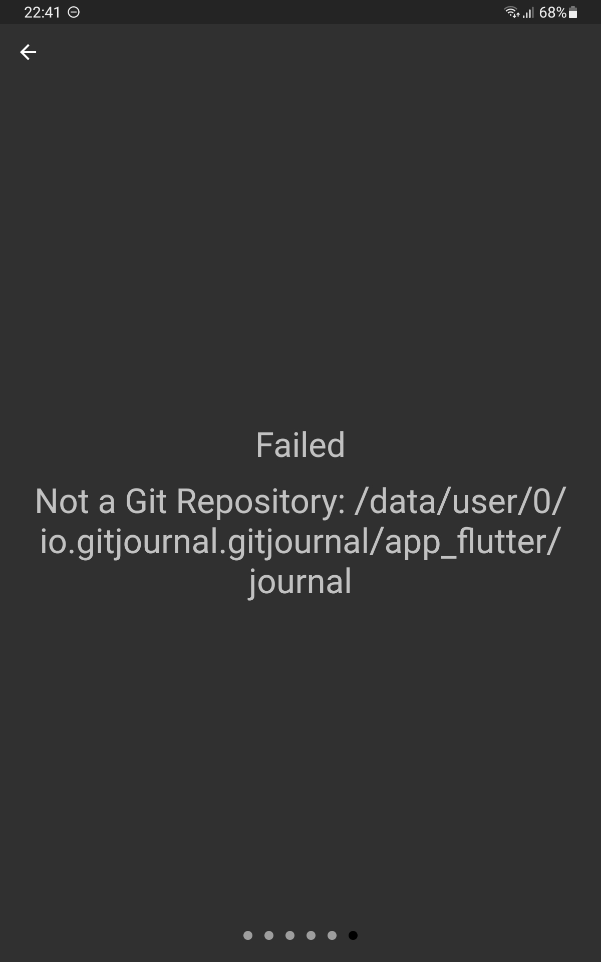 Cannot enable "Store Repo Externally" · Issue #558 · GitJournal/GitJournal · GitHub