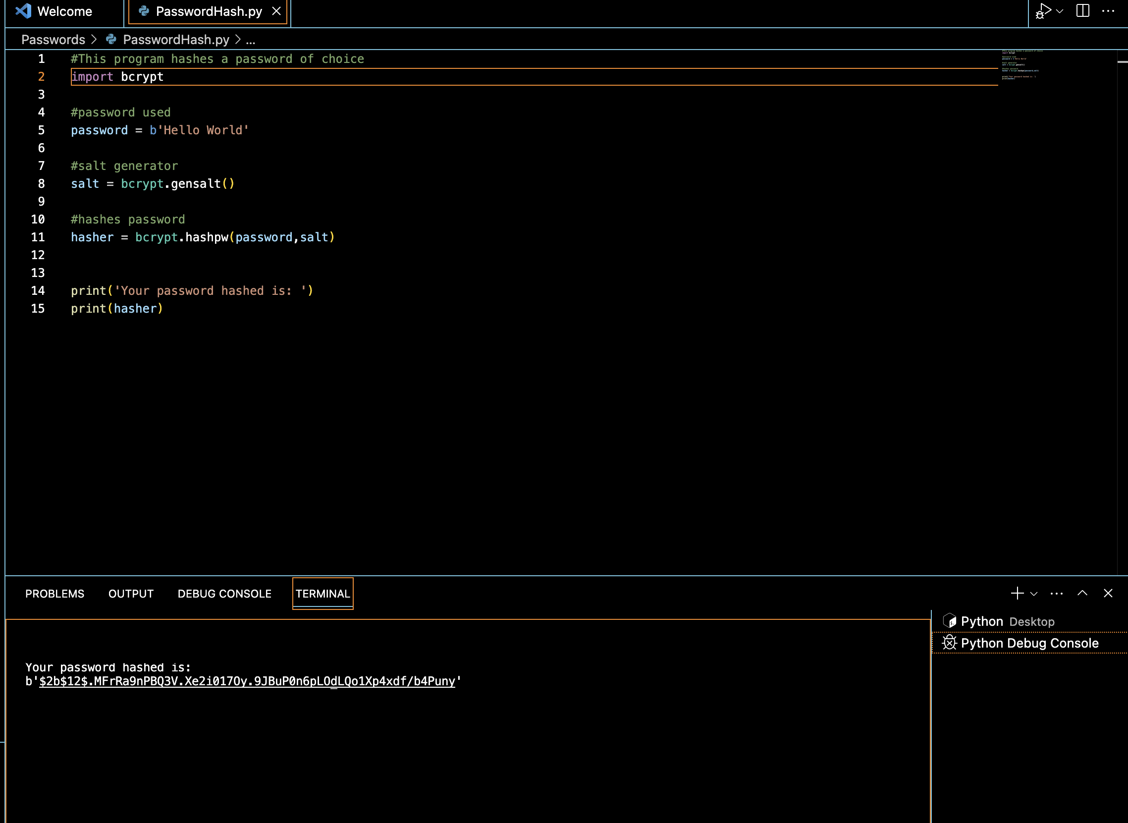 GitHub - CMoret/CSProjectPWHash