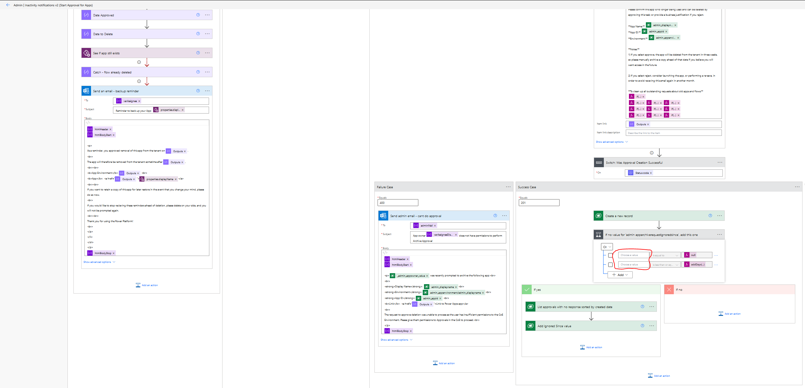 [CoE Starter Kit - BUG] Admin | Inactivity notifications v2 (Start ...