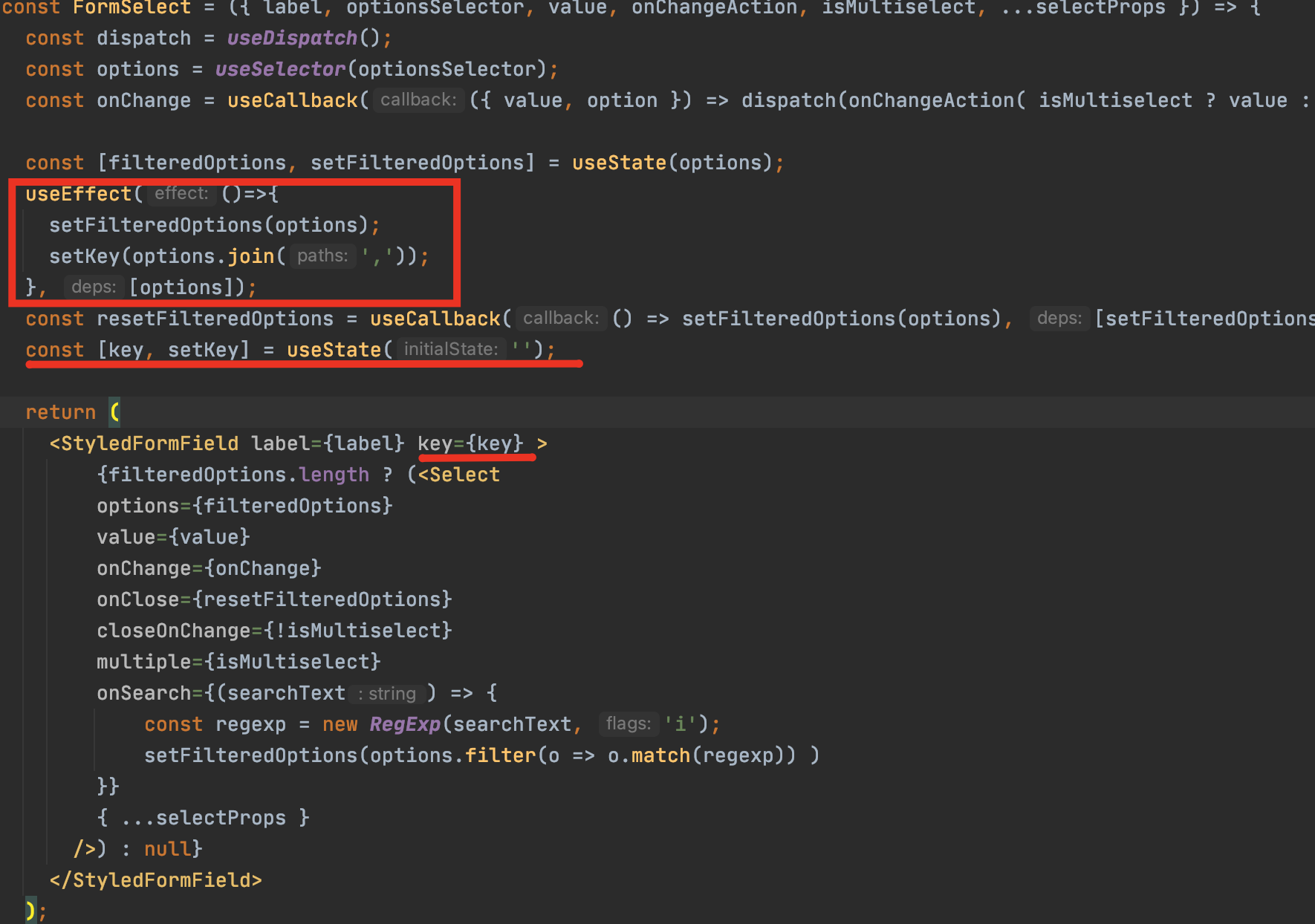 Unable to select a dynamically loaded option from Select Field · Issue ...