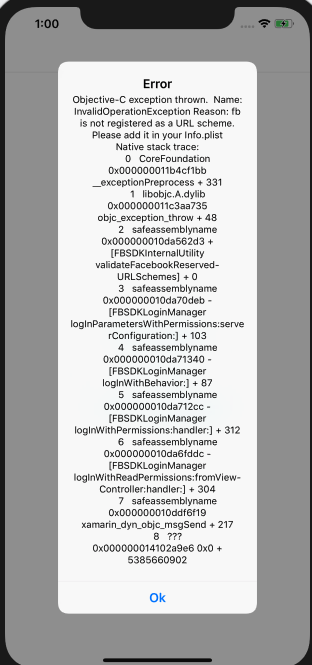 Xamarin.forms facebook login error · Issue #84 · Clancey/SimpleAuth ...