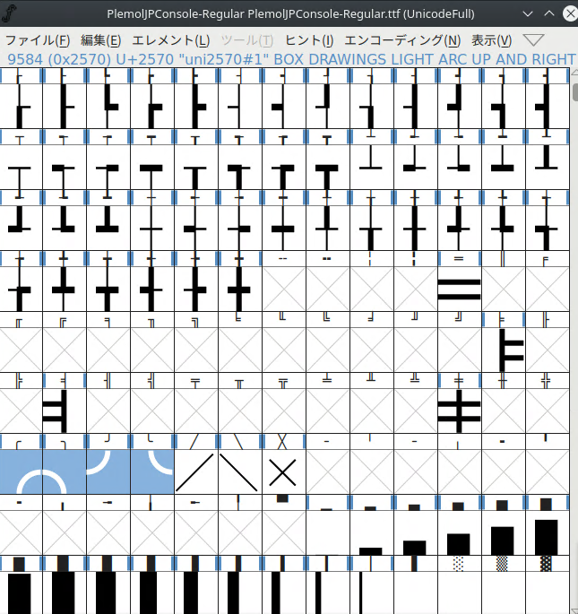 罫線素片の一部が全角として扱われている · Issue #6 · yuru7/PlemolJP · GitHub
