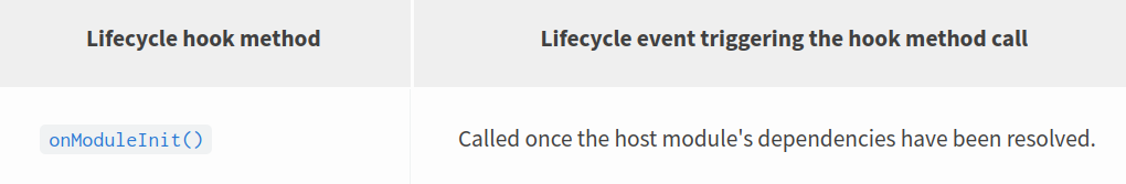 onModuleInit order with import dependencies · Issue #7582 · nestjs/nest · GitHub