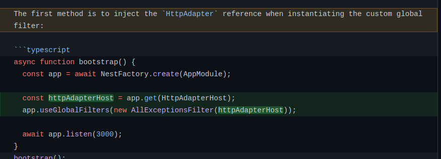 Docs Exception Filters Fixed Example By Siyup · Pull Request 2460 · Nestjs