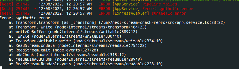 App crashes if StreamableFile stream has error mid-stream · Issue ...