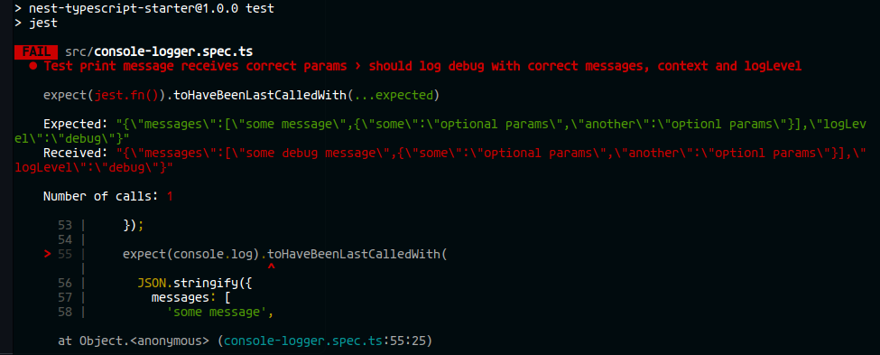 Console Logger Service Receives Wrong Parameters On Printmessages · Issue 12697 · Nestjsnest 