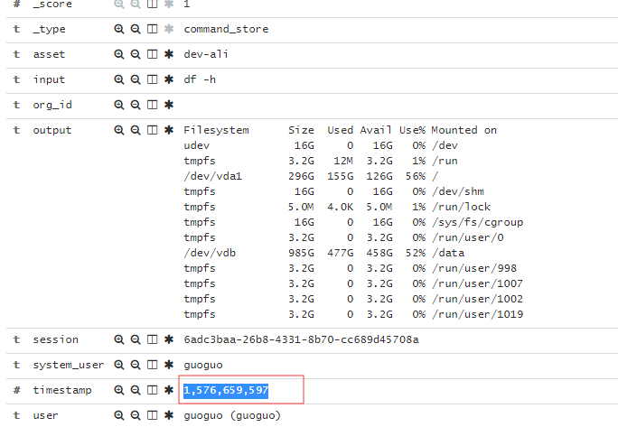 命令记录存储到ES日期格式改成date以及按照日期创建索引的建议 · Issue #3547 · jumpserver/jumpserver · GitHub