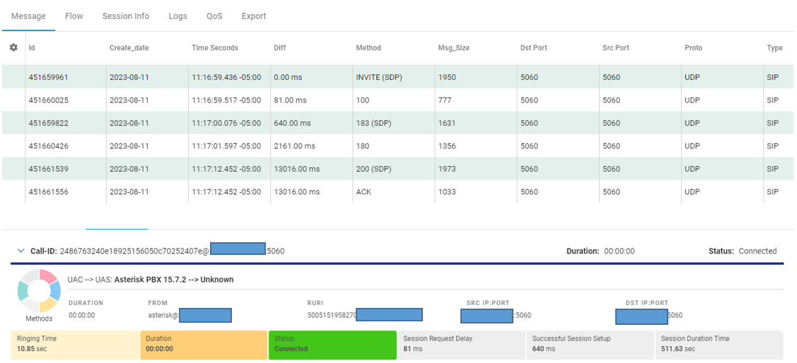 Incorrect "Session Duration Time" · Issue #606 · sipcapture/homer · GitHub