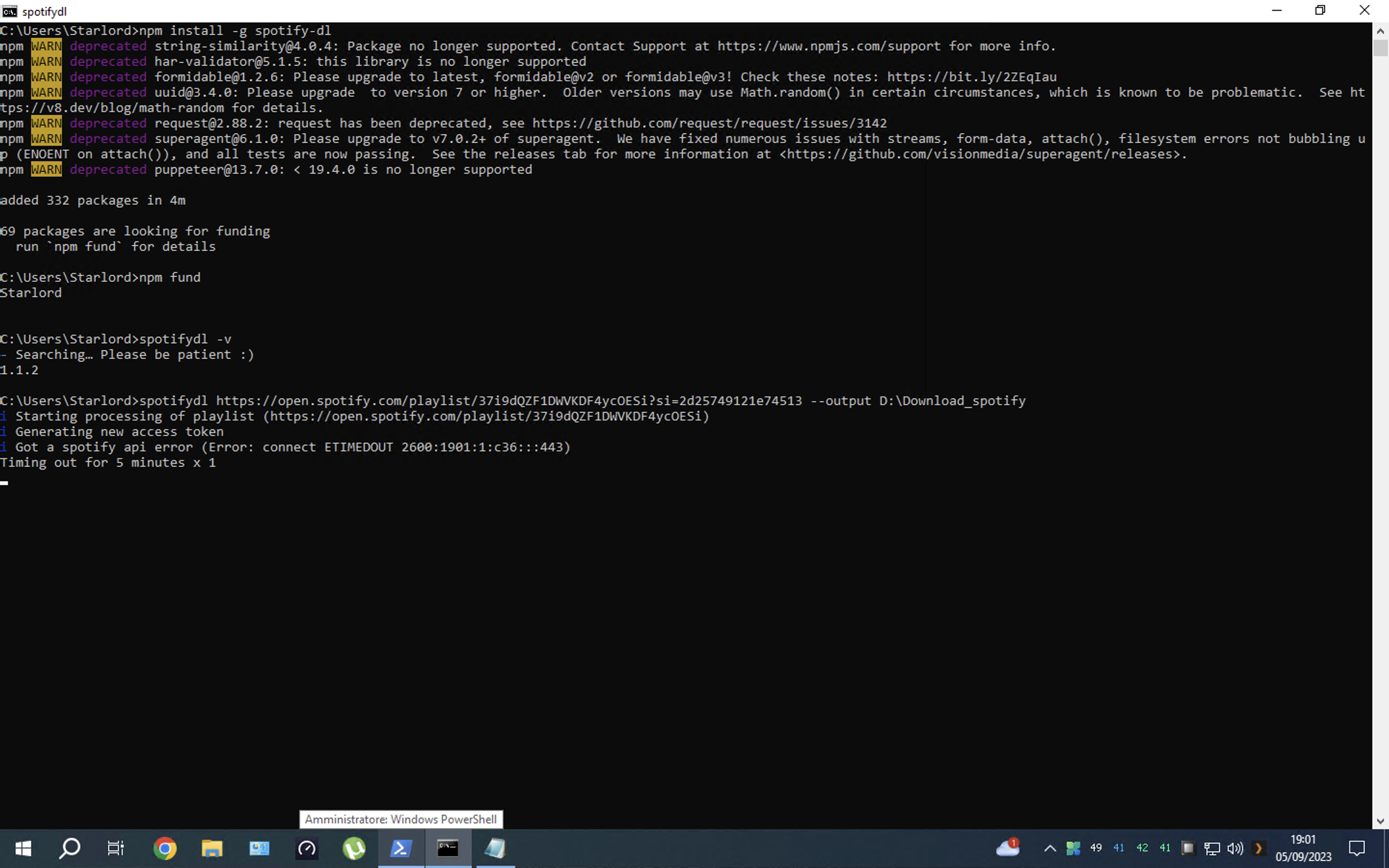 no longer lets me download in any way · Issue #210 · SwapnilSoni1999 ...