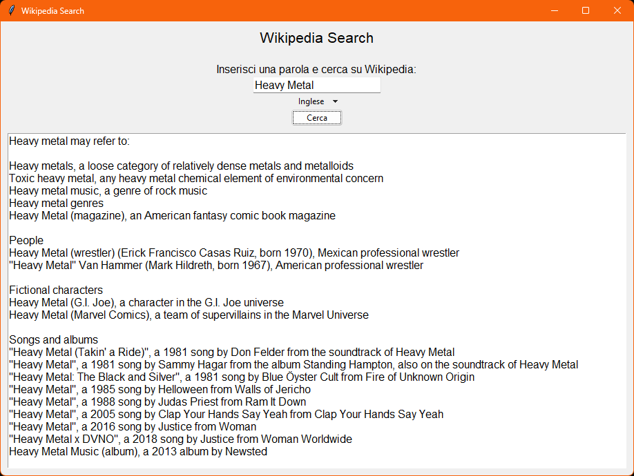 GitHub - elektronoide/Wikipedia-Search: L'applicazione consente agli ...