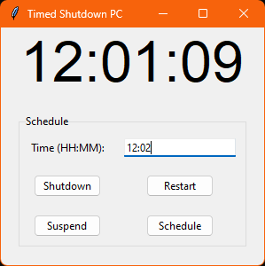 GitHub - elektronoide/Timed-Shutdown-PC: Timed Shutdown PC is a tkinter ...