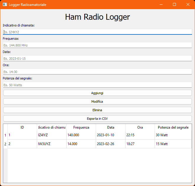 GitHub - elektronoide/Ham-Radio-Logger: Ham Radio Logger is a ...