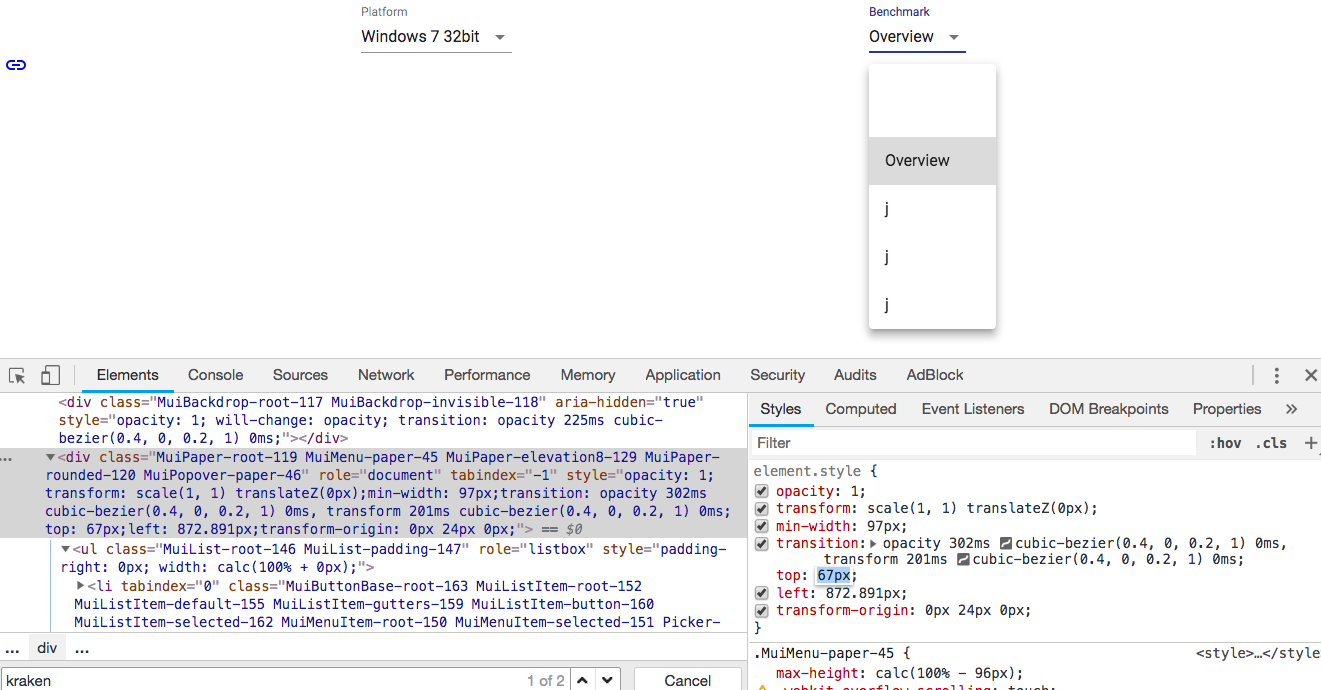How to access and overide div element of menuitem component? · Issue #13042 · mui/material-ui ...