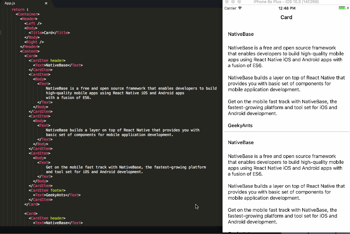 Card footer not visible (BUG) · Issue #668 · GeekyAnts/NativeBase · GitHub