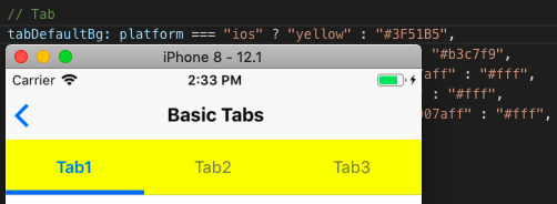 tabsContainerStyle not working for Tabs Component · Issue #2604 · GeekyAnts/NativeBase · GitHub