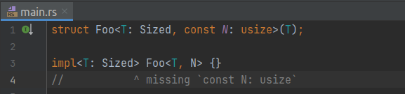 Const Generic Disappears When Moving Generics Between Parameter List And Where Clauses · Issue 