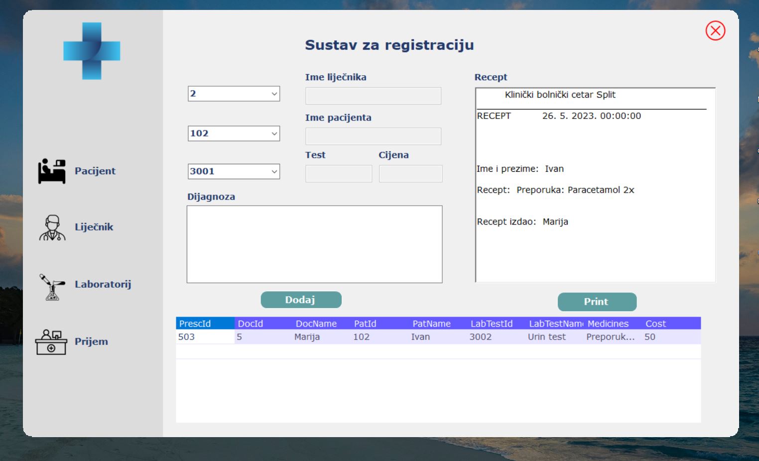 GitHub - ivanafranjic/clinic_management_system: After the acquired knowledge in the Computer ...