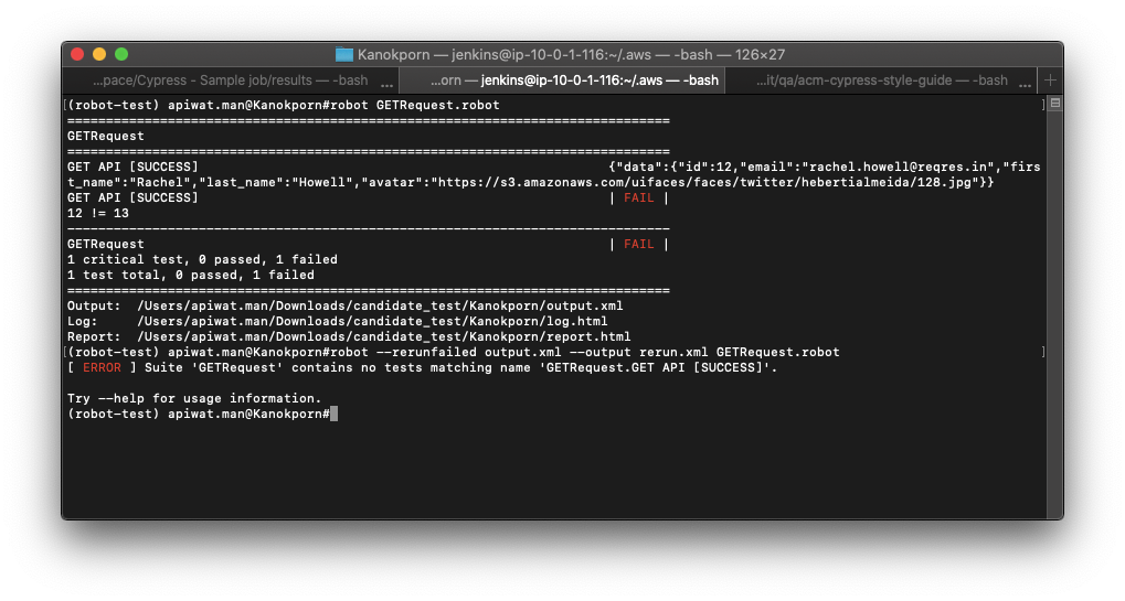 Rerun functionality fails if test contains `[x]` · Issue #3500 ...