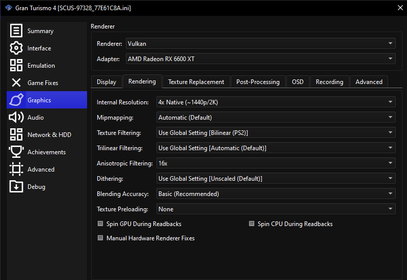 [BUG]: Automatic Transmission bug in Gran Turismo 4 · Issue #8903 · PCSX2/pcsx2 · GitHub