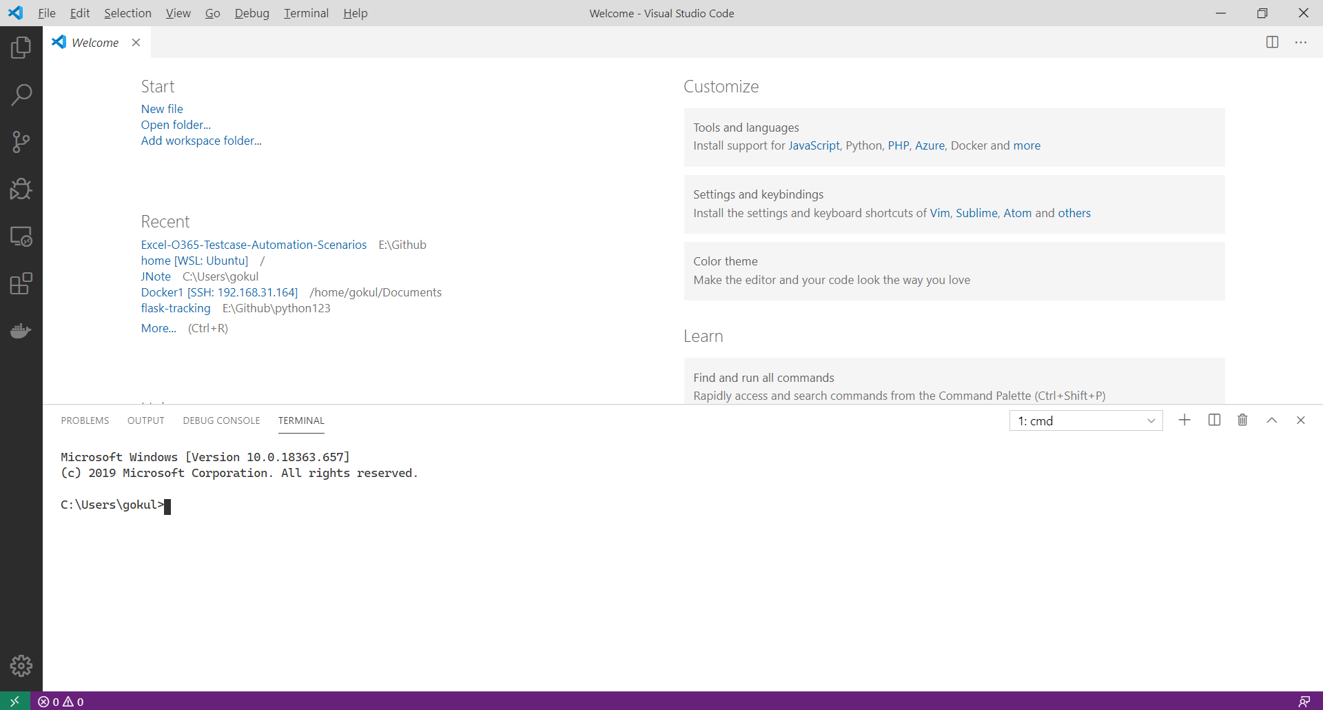 Need Embedded Git Terminal Like Vs Code · Issue 9215 · Desktopdesktop · Github