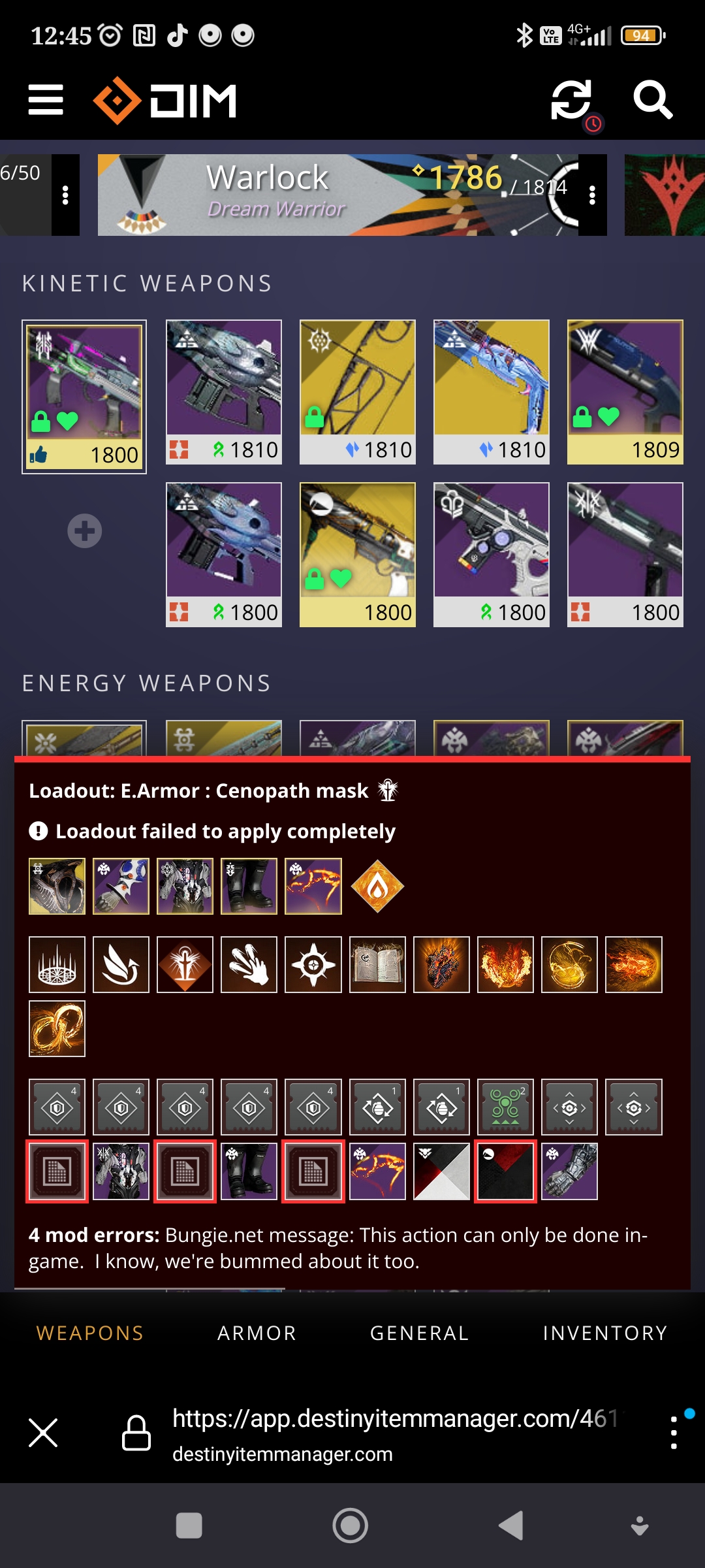 Shaders not applying · Issue #9487 · DestinyItemManager/DIM · GitHub