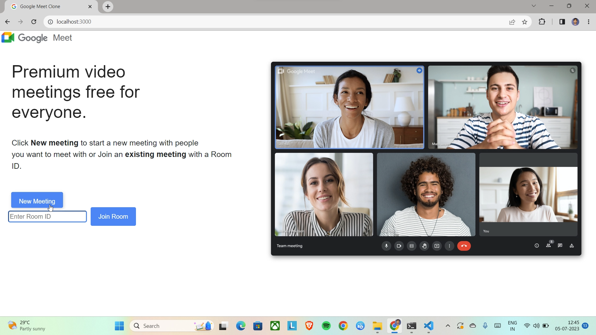 GitHub - Kireeti03/Google-Meet-Clone