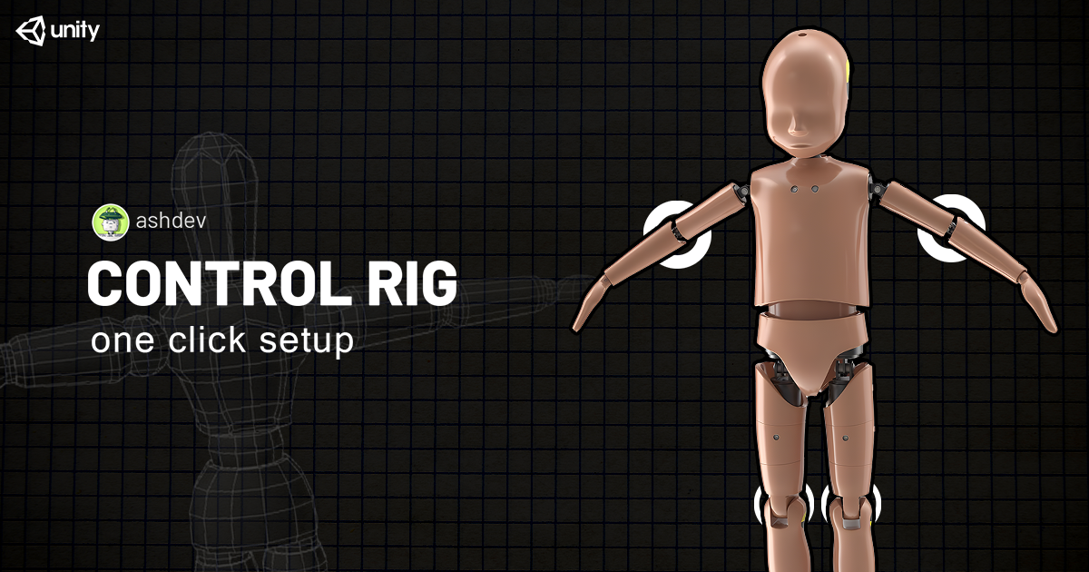 GitHub - ashdev18/Control-Rig: Control Rig asset makes it easy to set up a character for inverse ...