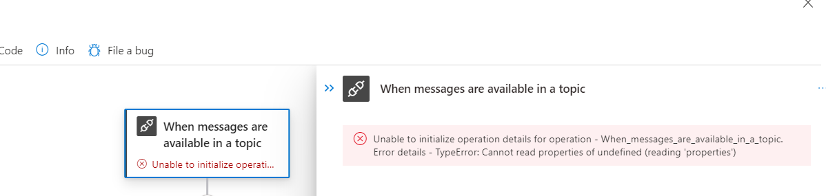 topic trigger gets disconnected · Issue #2595 · Azure/LogicAppsUX · GitHub