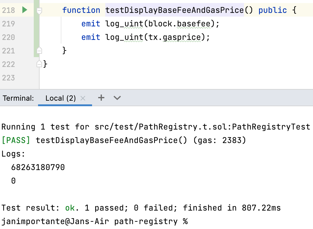 tx.gasprice always set to 0 · Issue #1143 · foundry-rs/foundry · GitHub