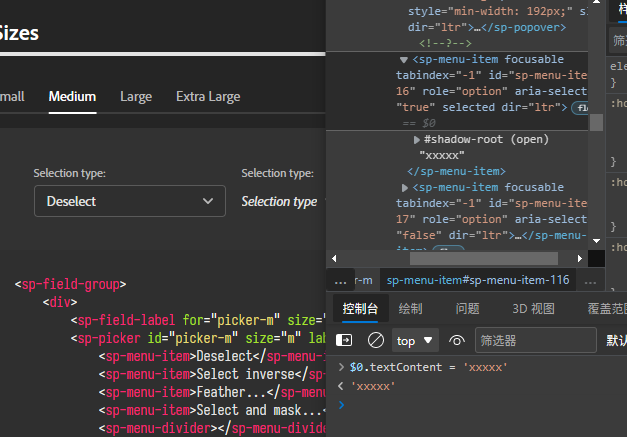 [Bug]: Allow sp-picker to change when rendering with new menu labels · Issue #1893 · adobe ...